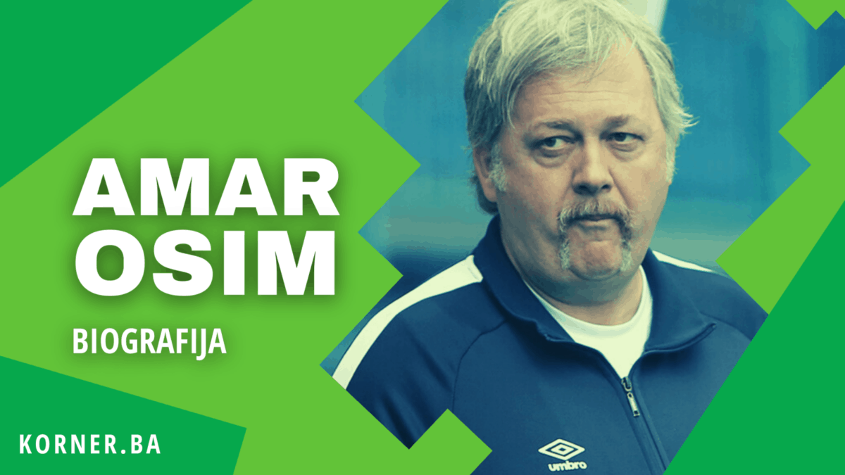 Amar Osim biografija prve fudbalske korake napravio 1978.