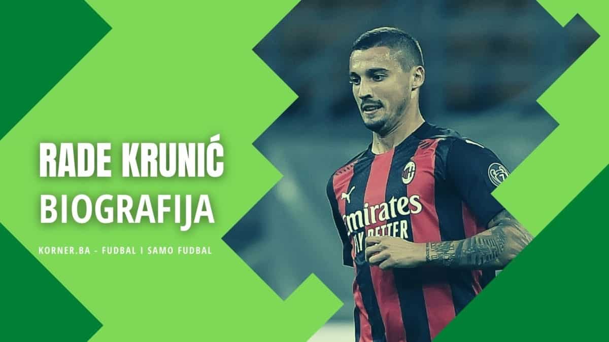 Rade Krunić Biografija