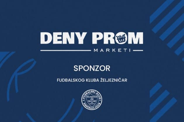 FK Željezničar i Deny Prom produžili saradnju